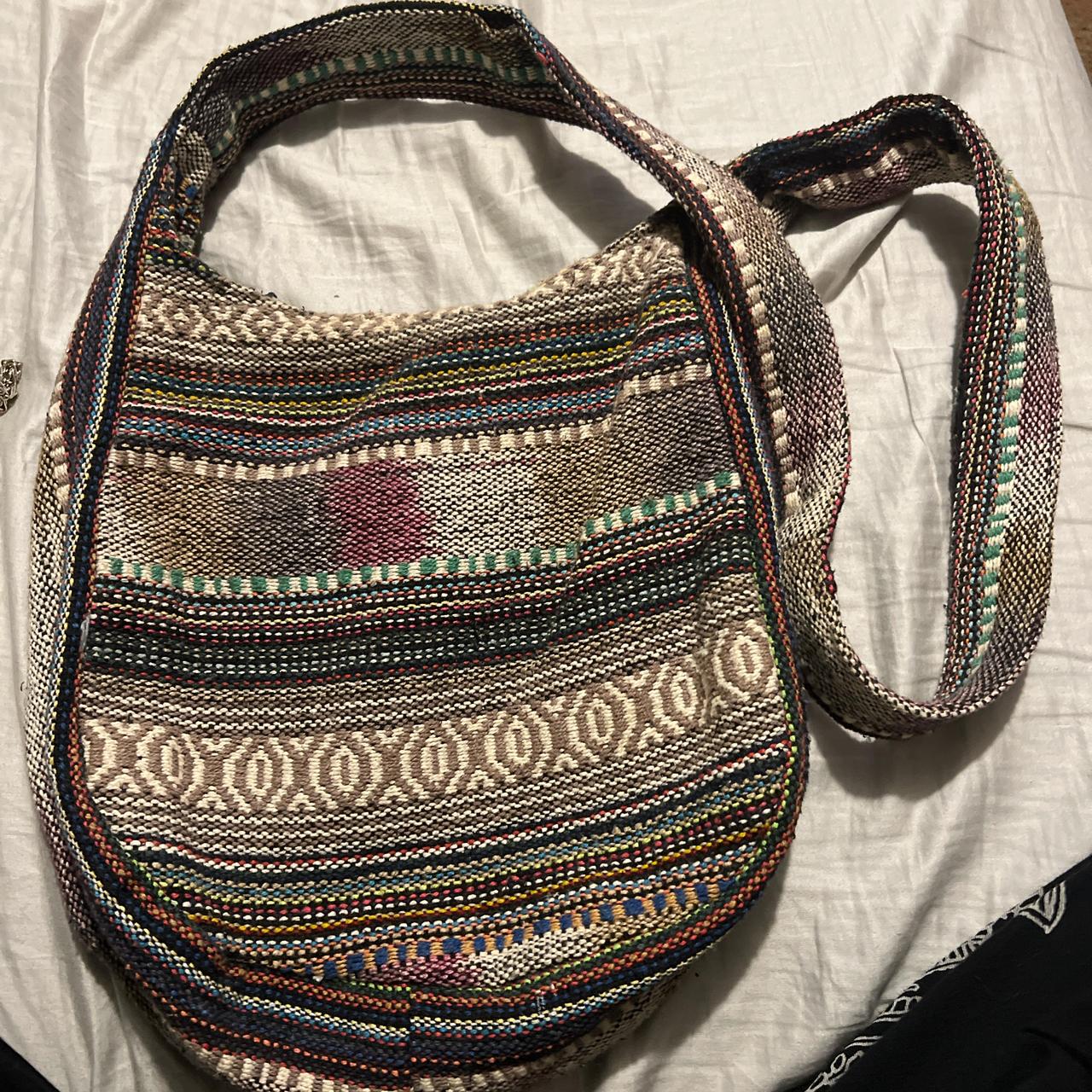 Cute purse!! Hippy style Barely used Earthbound !! - Depop