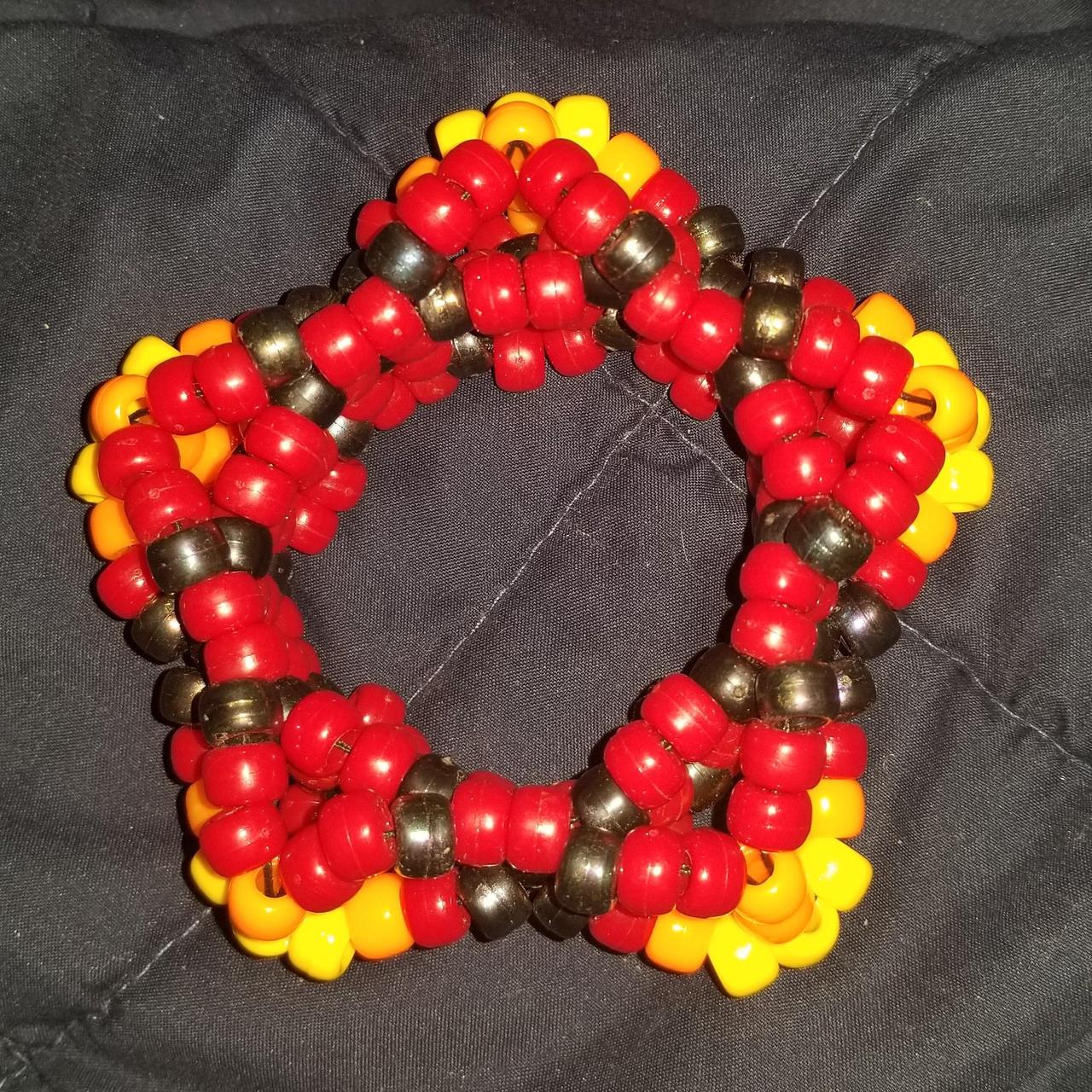 Kandi 3d star cuff Great for raves, parties,... - Depop