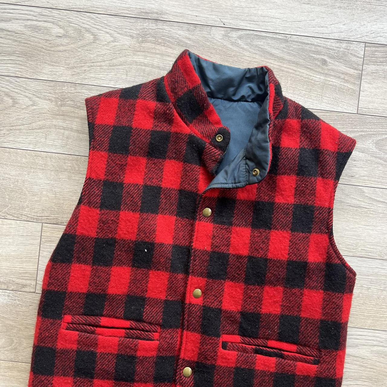 90s plaid vest 19W 27L - #lumberjack #vintage... - Depop