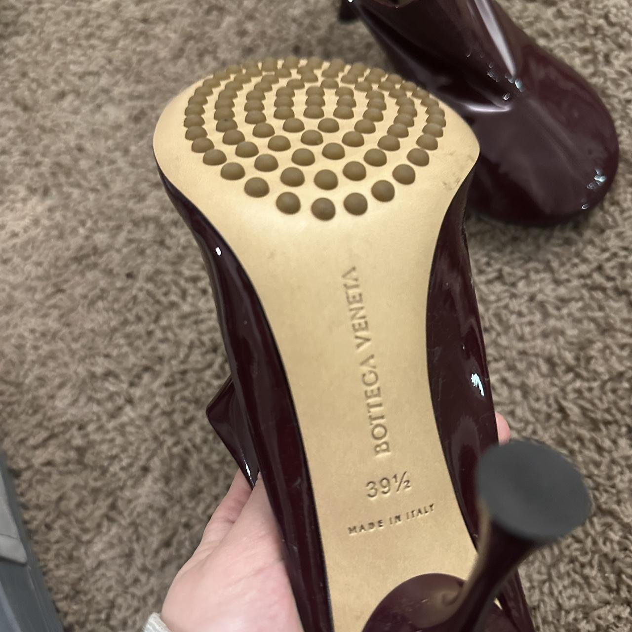 Bottega veneta dot sock mule heels Size 39.5 Brand... - Depop