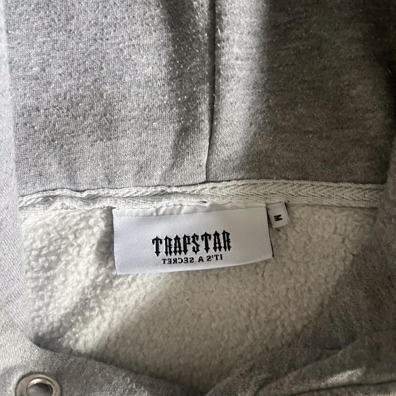 Grey trapstar candy tracksuit, joggers size large... - Depop