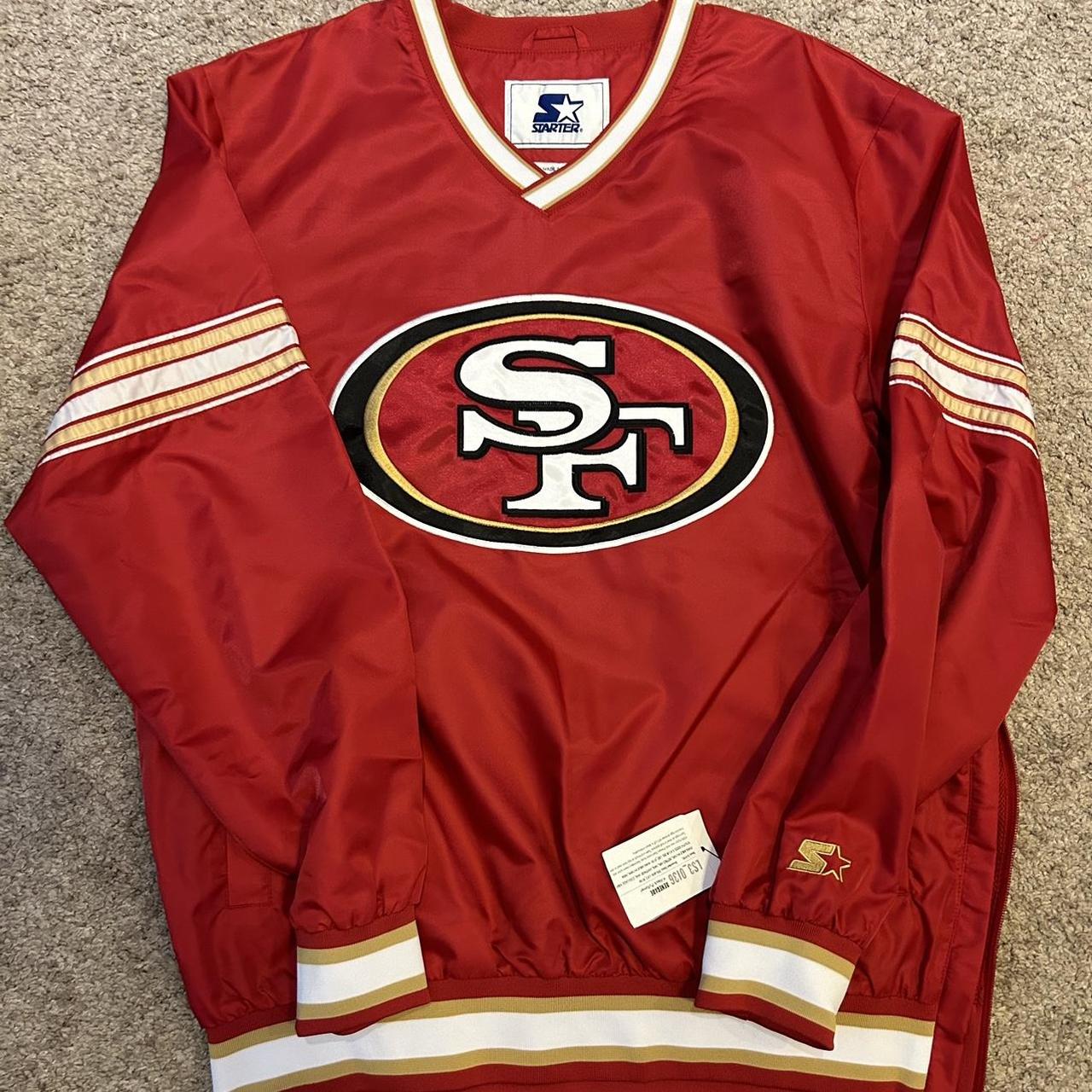 NFL San Francisco 49ers Starter Pullover... - Depop