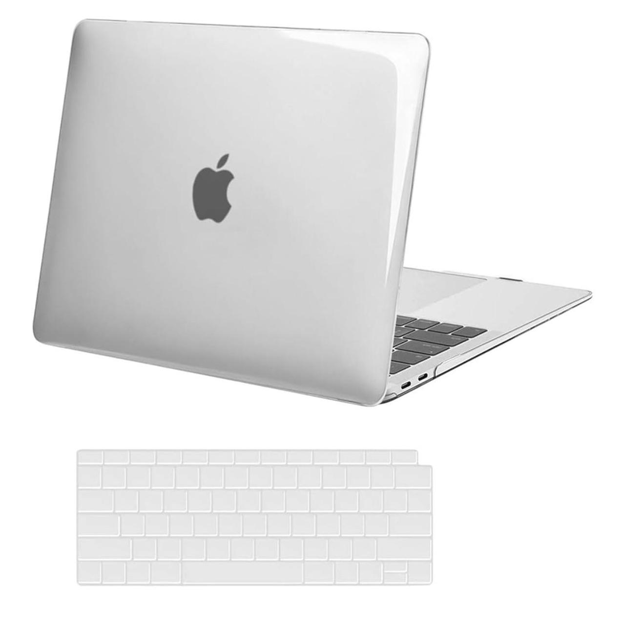 Clear, MacBook Air clear case, 13 inch, never used,... - Depop