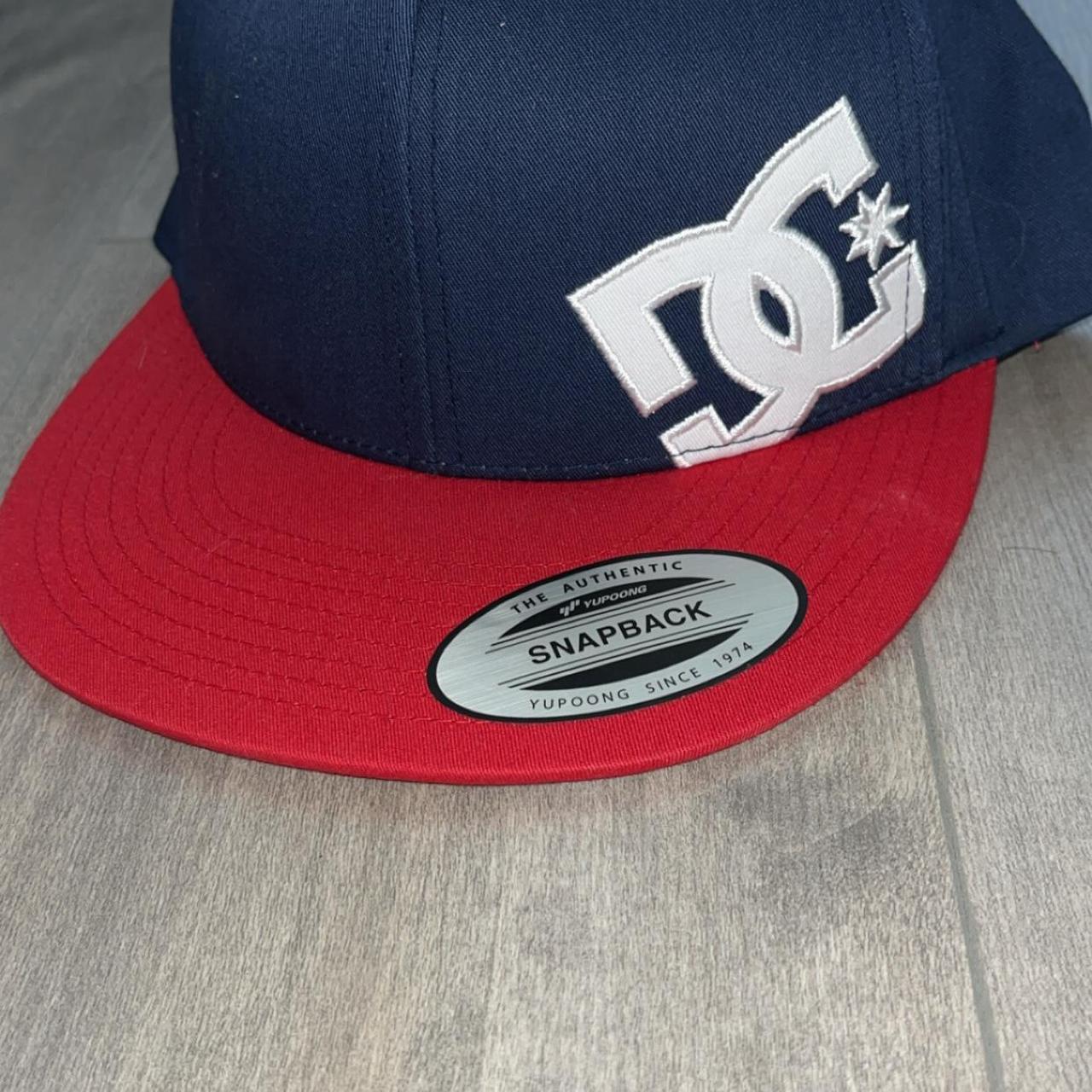 y2k DC snap back hat - Depop