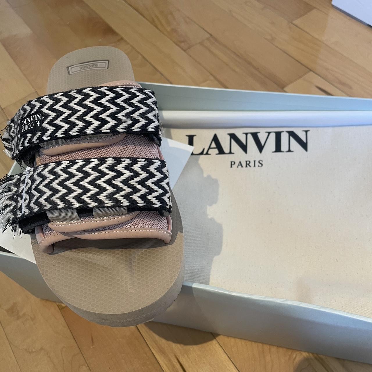 Suicoke X Lanvin slides ** SHIPPING PRICE MAY BE... - Depop