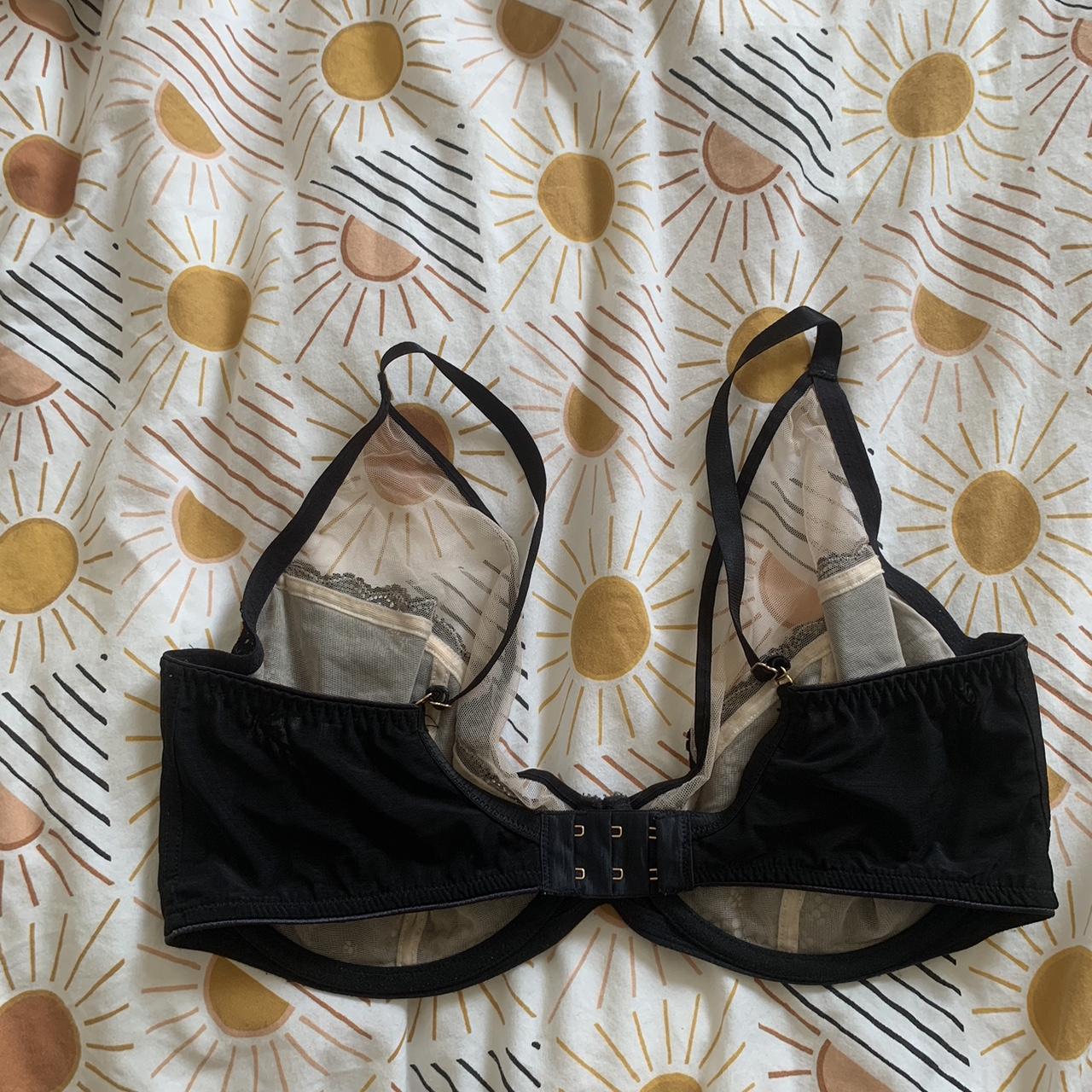 🖤 BRAVISSIMO LACE BRA 🖤 A beautiful lace and sheer... - Depop