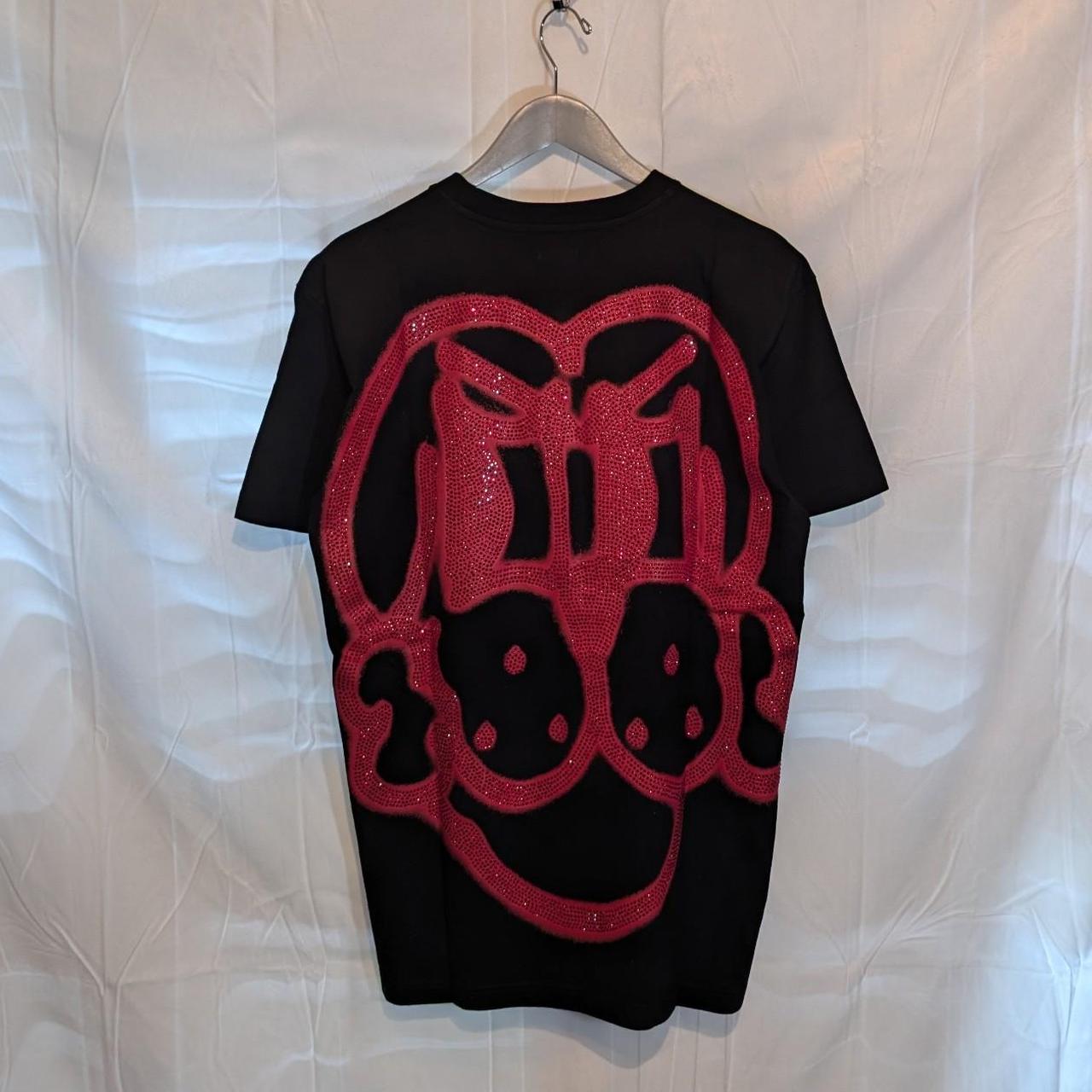 chito rhinestone pup tee size L Nwt measurements... | Depop