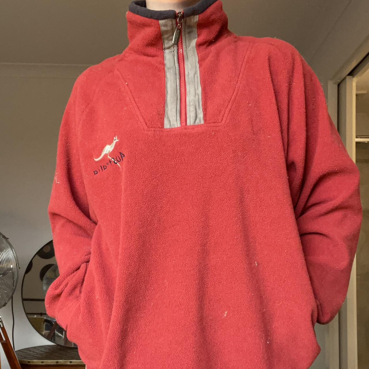 Australia Outback Quarter Zip Fleece 🦘 #vintage... - Depop