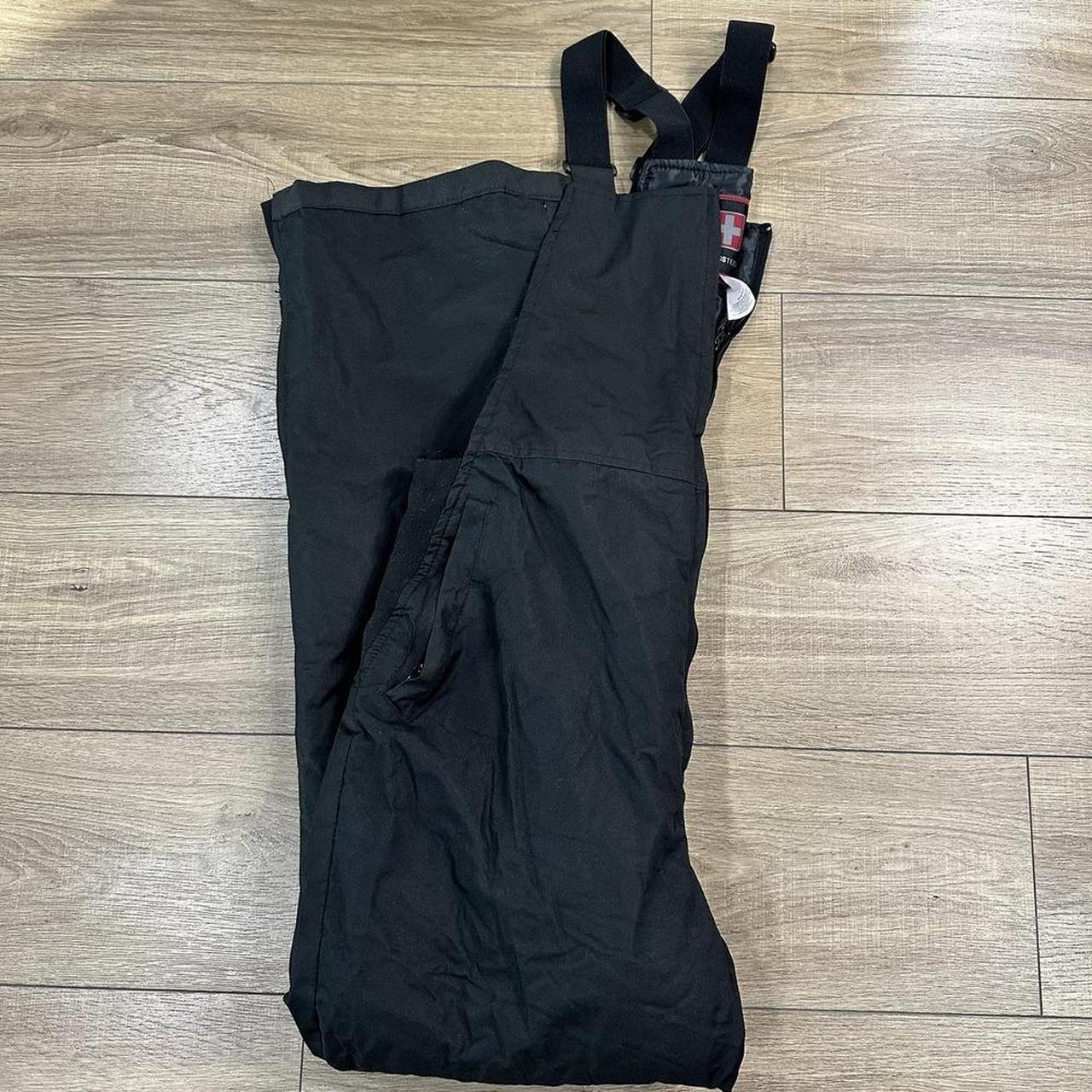 Swiss Tech Insulated Waterproof Black Overalls -... | Depop