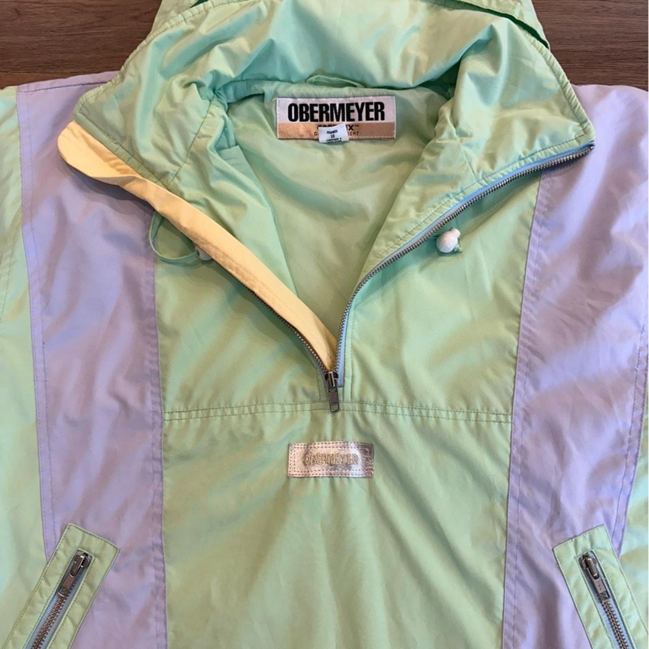 Vintage Obermeyer GORE-TEX Women’s 10 Silver Streak... - Depop