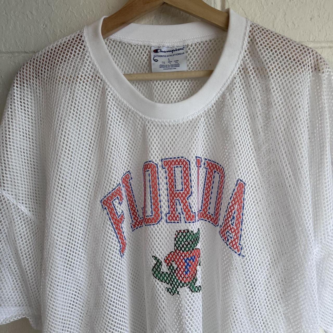 Champion University of Florida Gators Cropped shirt... - Depop