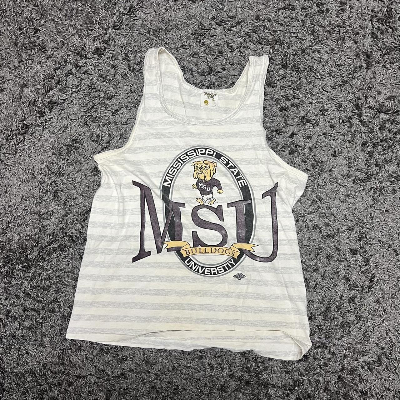 Mississippi State University vintage tank top Fits... - Depop
