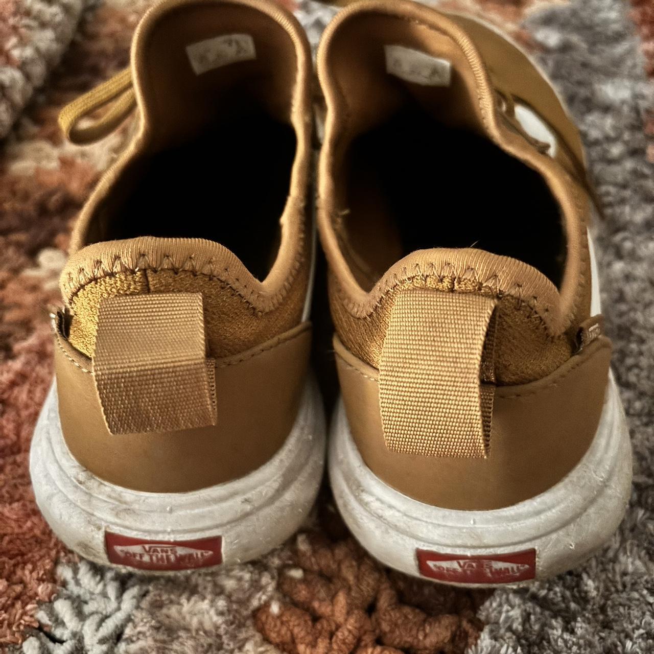 Vans Ultra Range Mustard Gold Sneakers Super... - Depop