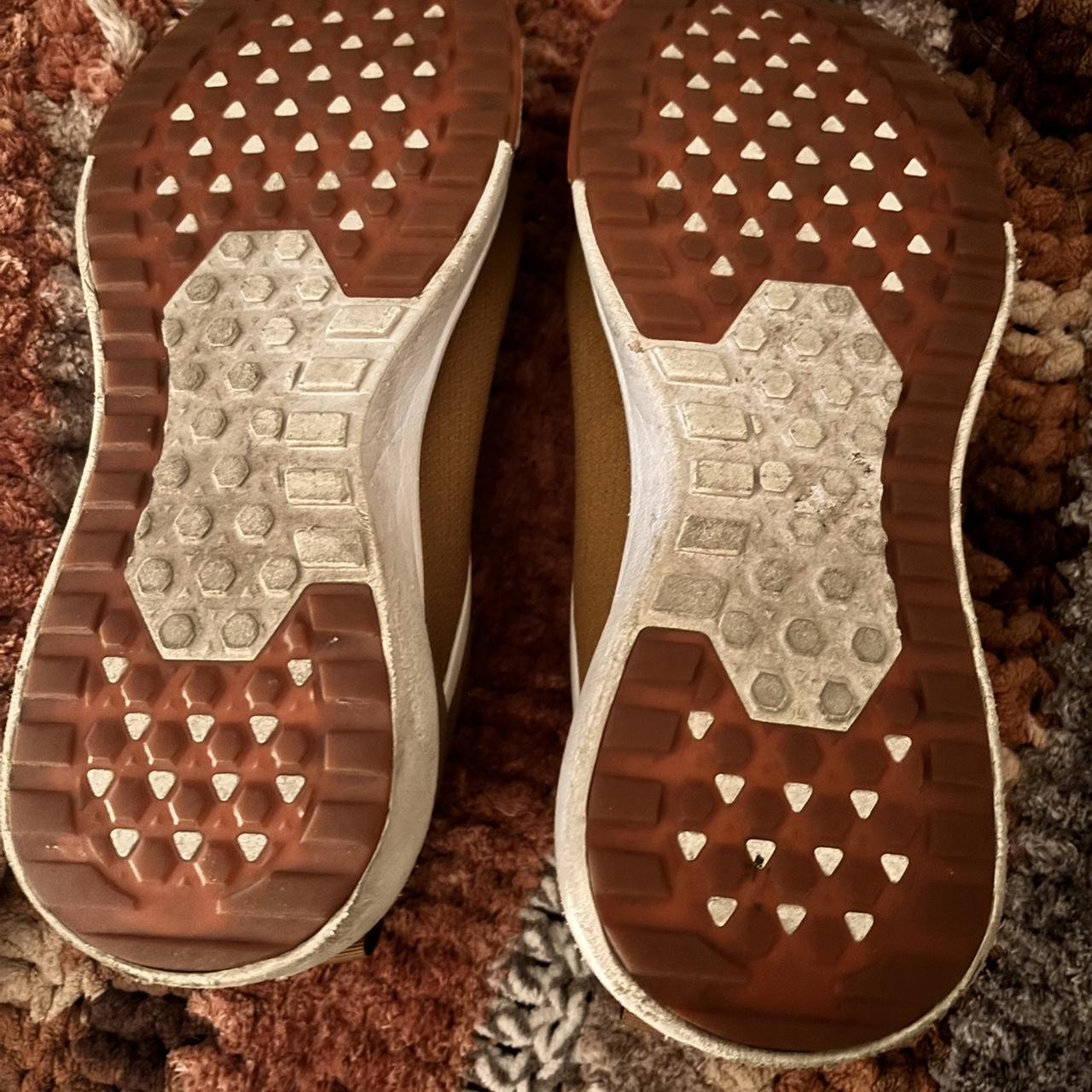 Vans Ultra Range Mustard Gold Sneakers Super... - Depop