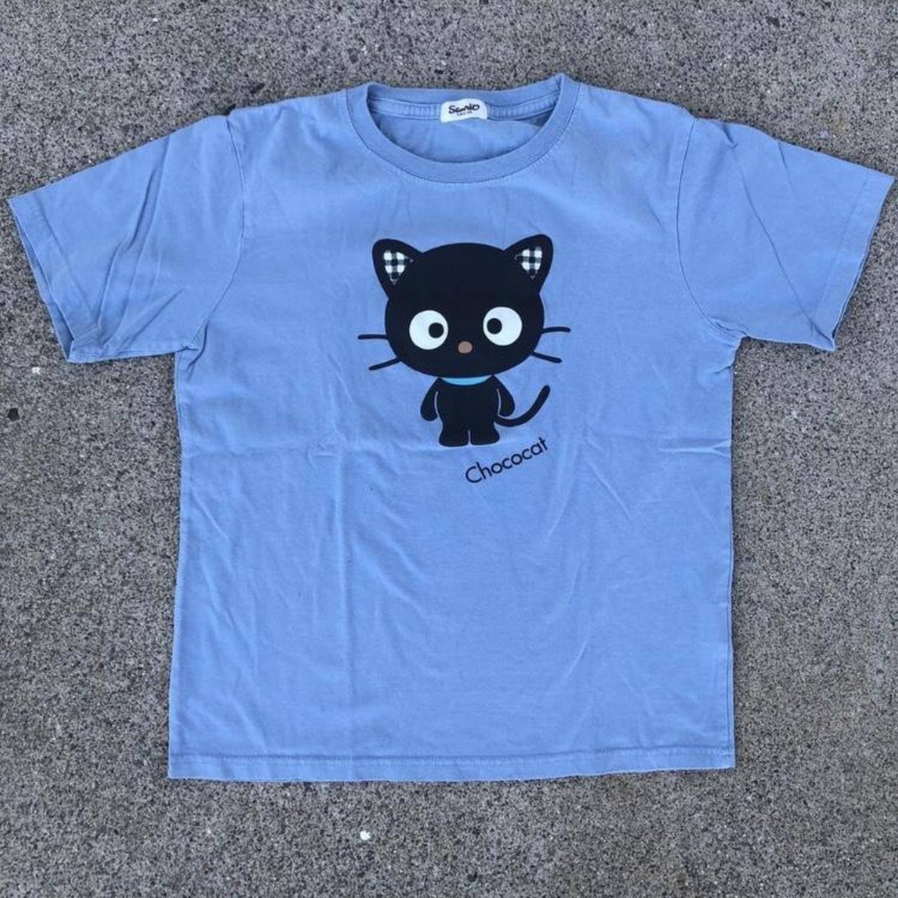 Early 2000s Sanrio shirt “chococat” fits size small... - Depop