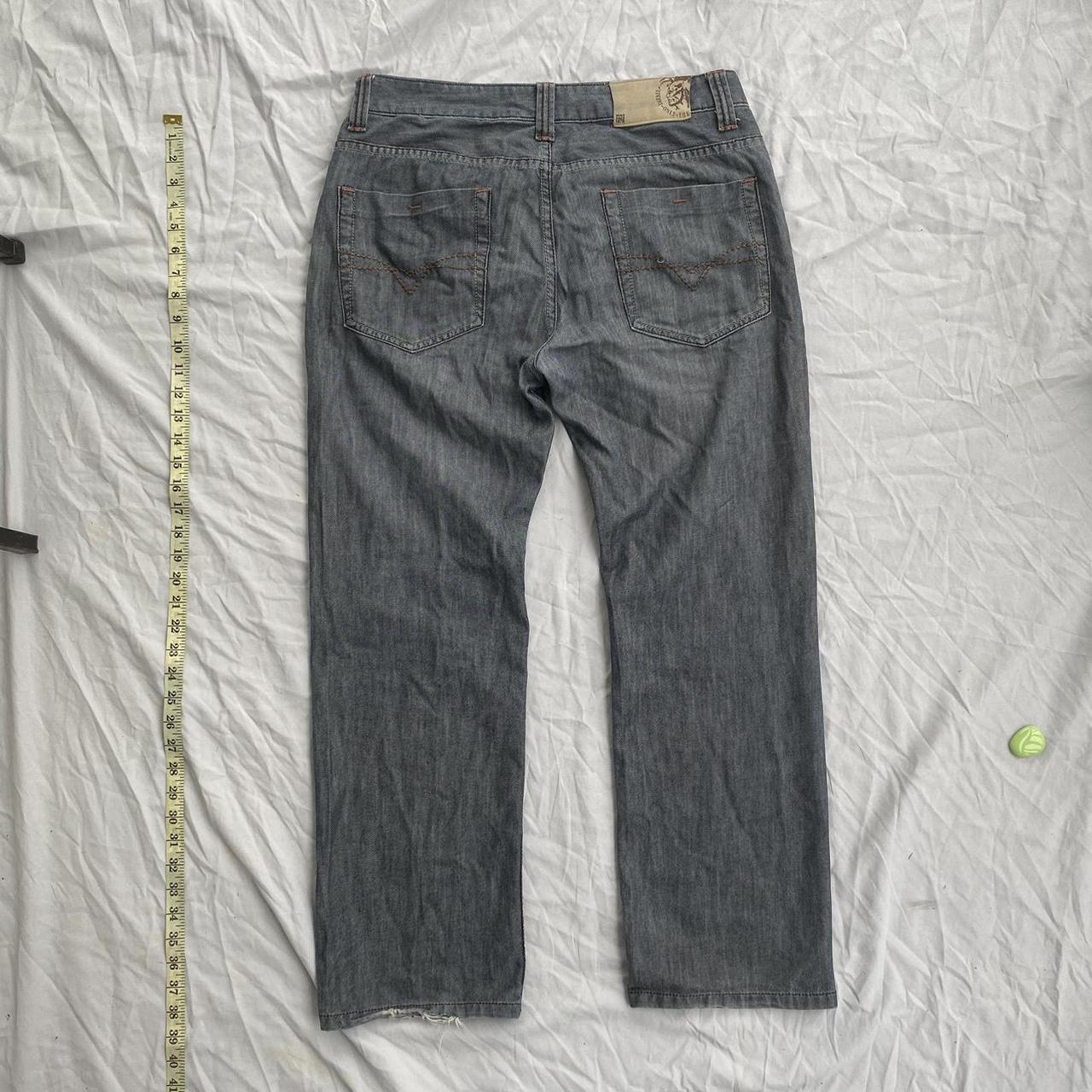 Diesel jeans. Really nice grey wash. Super sick... - Depop