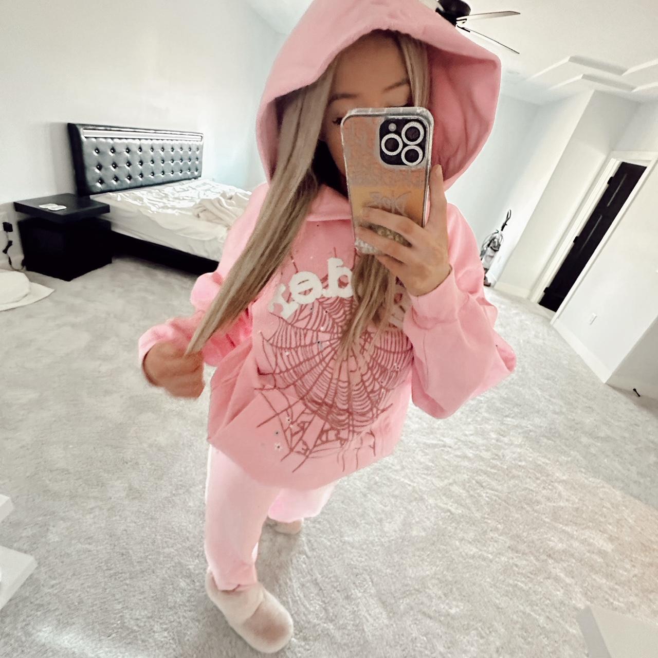 pink sp5der set !real! bought from stock x payed... | Depop