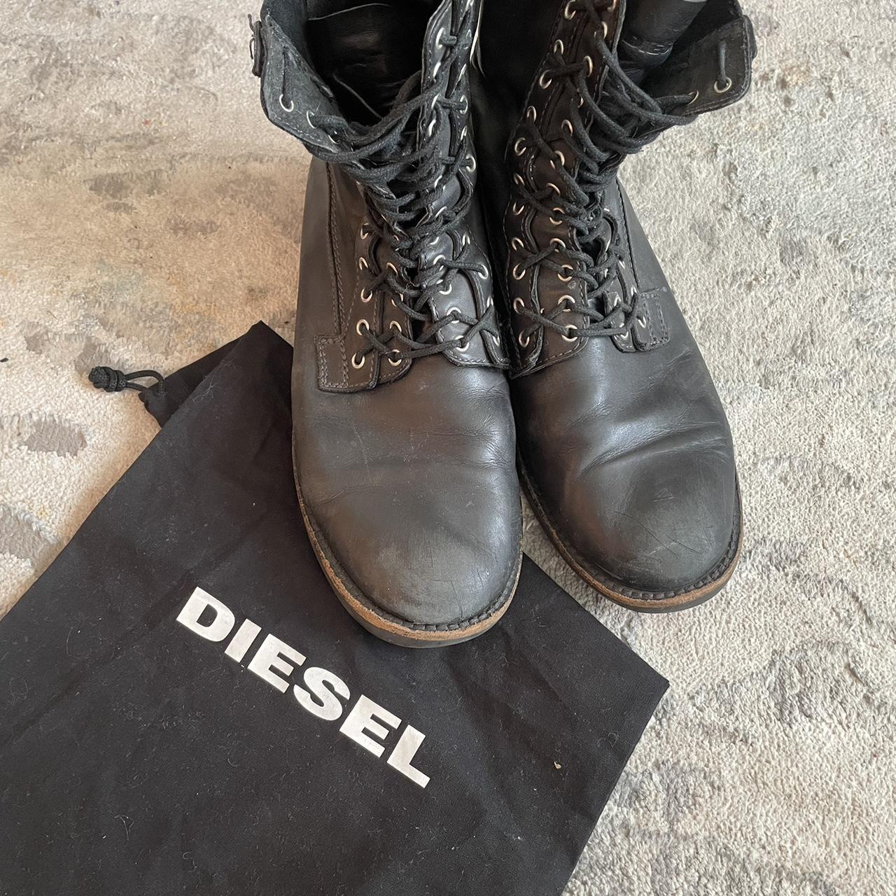 Diesel boots size 40 - Depop