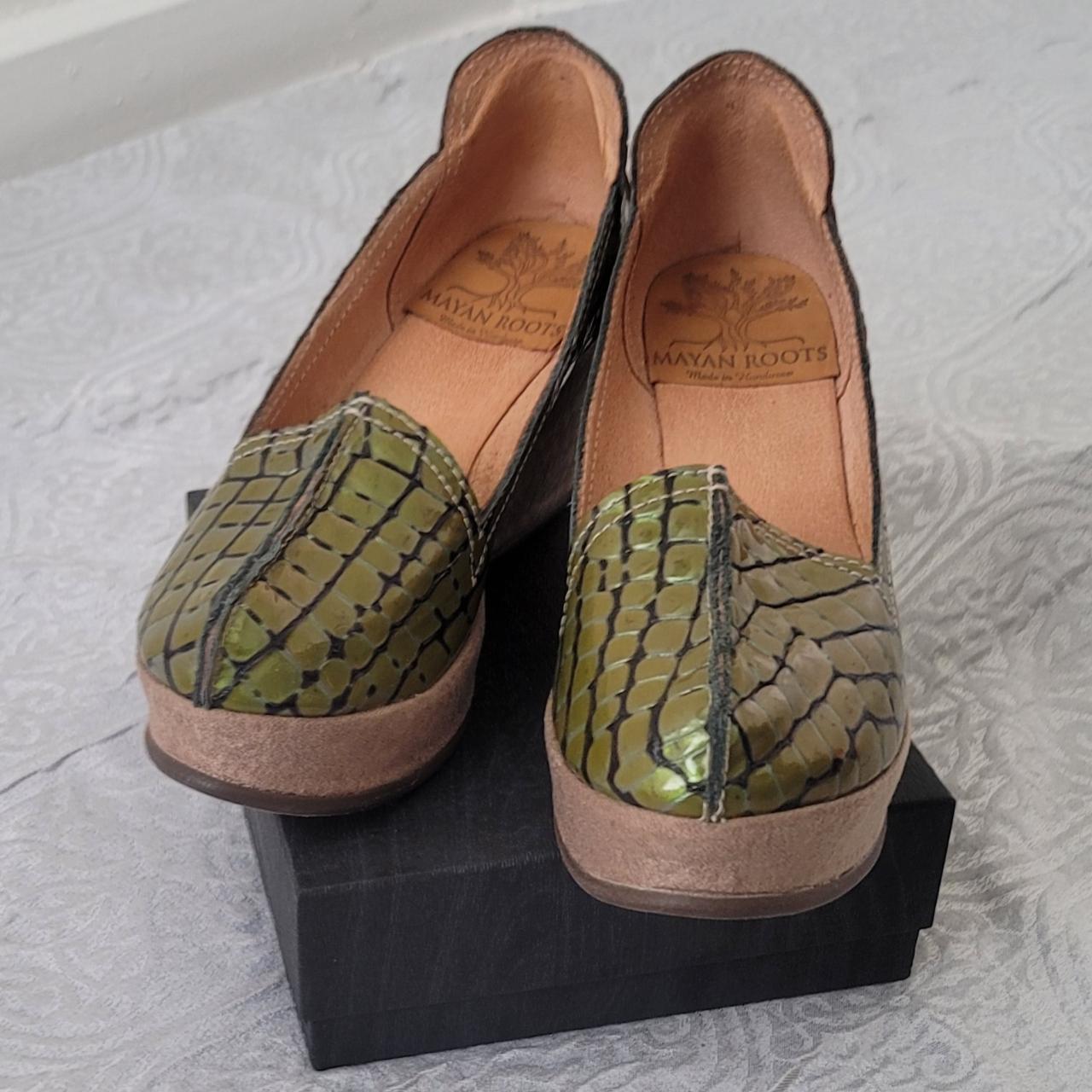 Maya Roots Shoes Babucha Toscana Color Green,... - Depop