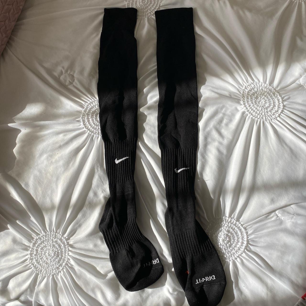 Black Nike socks - Depop