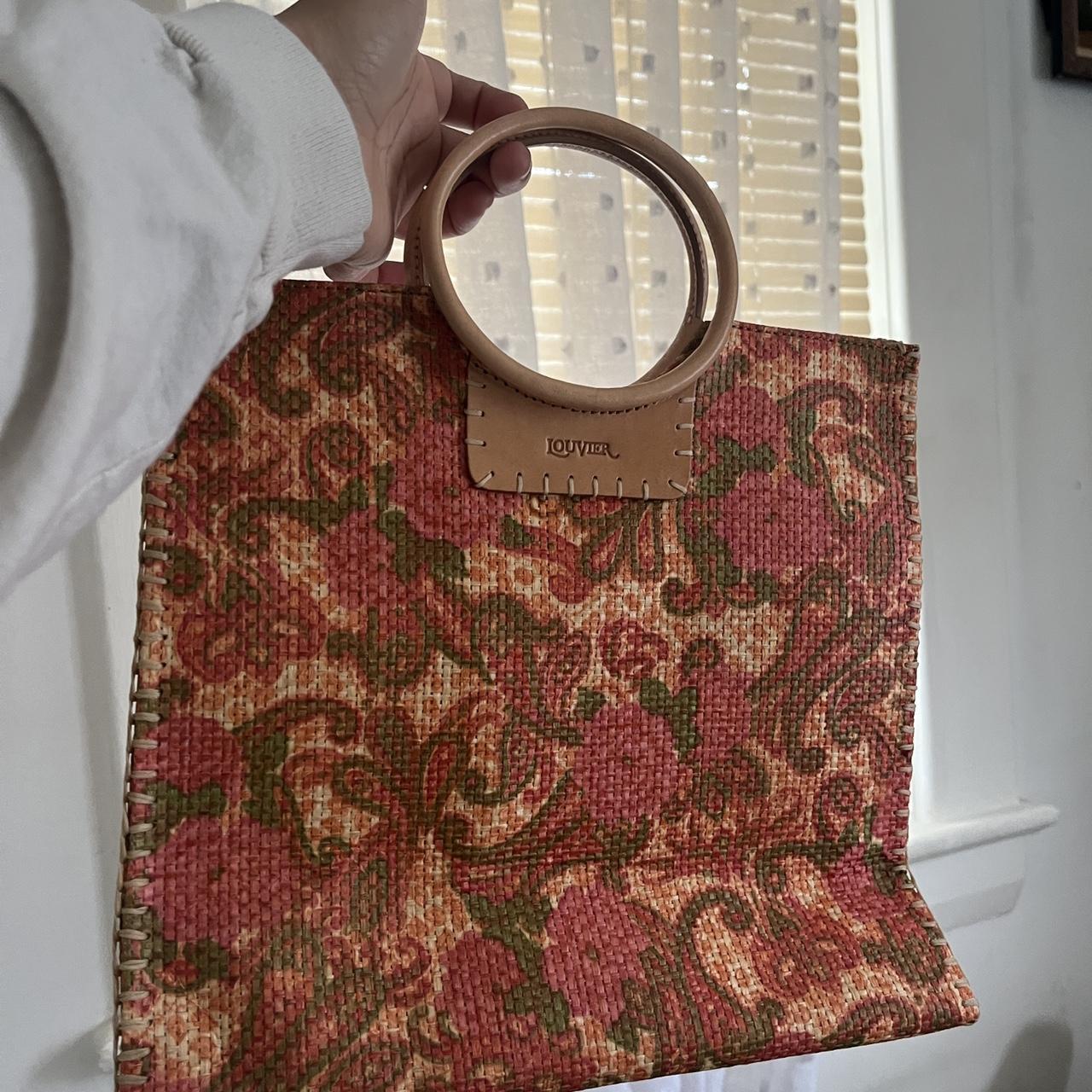 Louvier bag! Perfect for spring, summer. Beautiful... - Depop