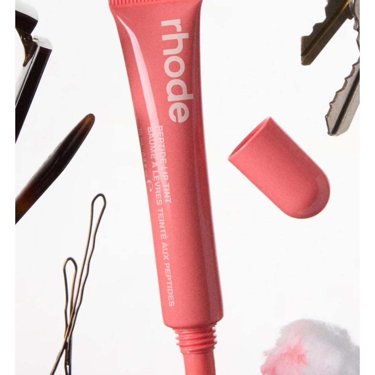 Rhode limited edition peptide lip tin peach... - Depop