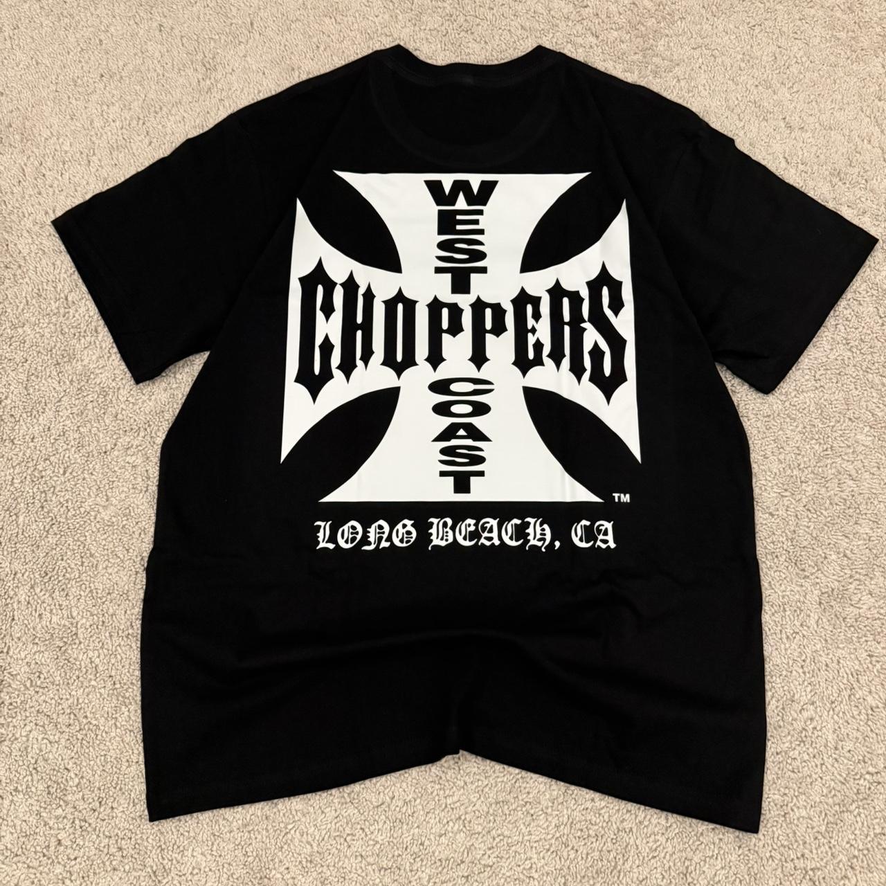 West Coast Choppers Long Beach California tshirt... | Depop