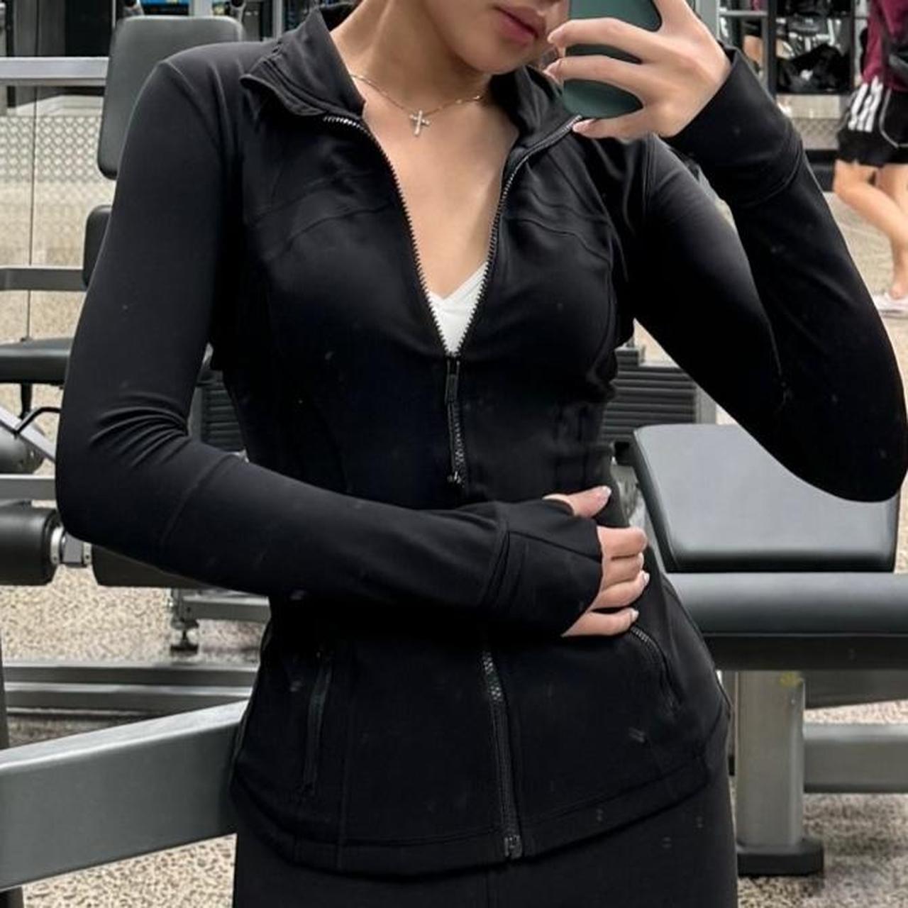 Lululemon defined jacket SIZE 6 condition:... - Depop