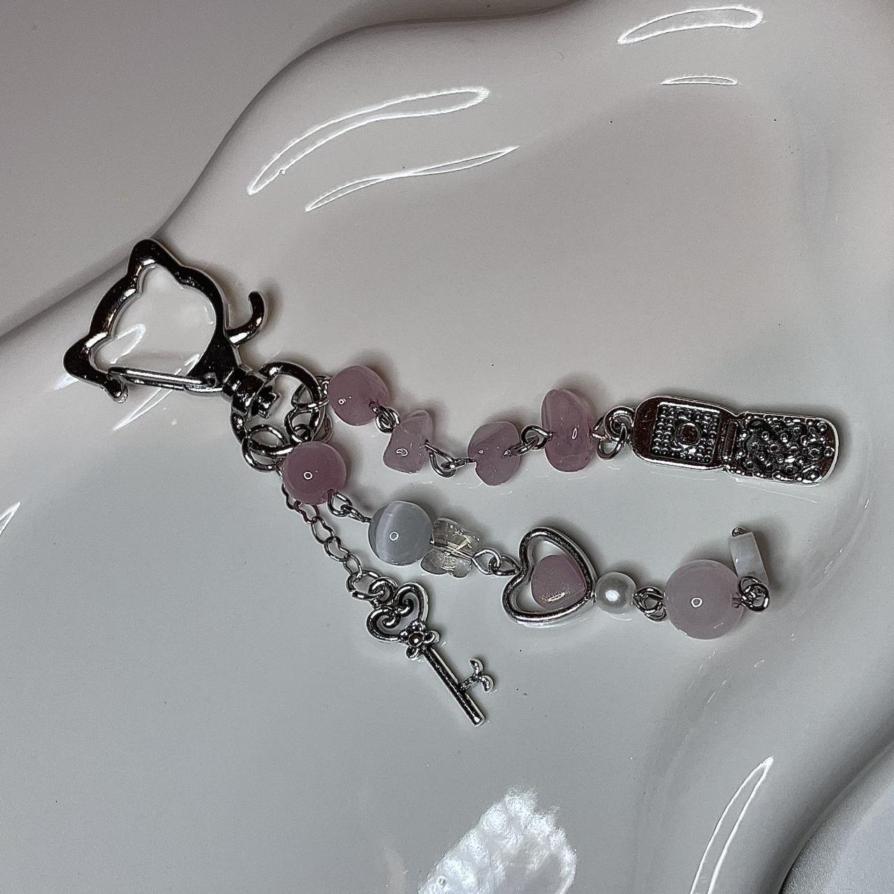 🤍 cutest vintage 2000s keychain 💖 instant buy is... - Depop