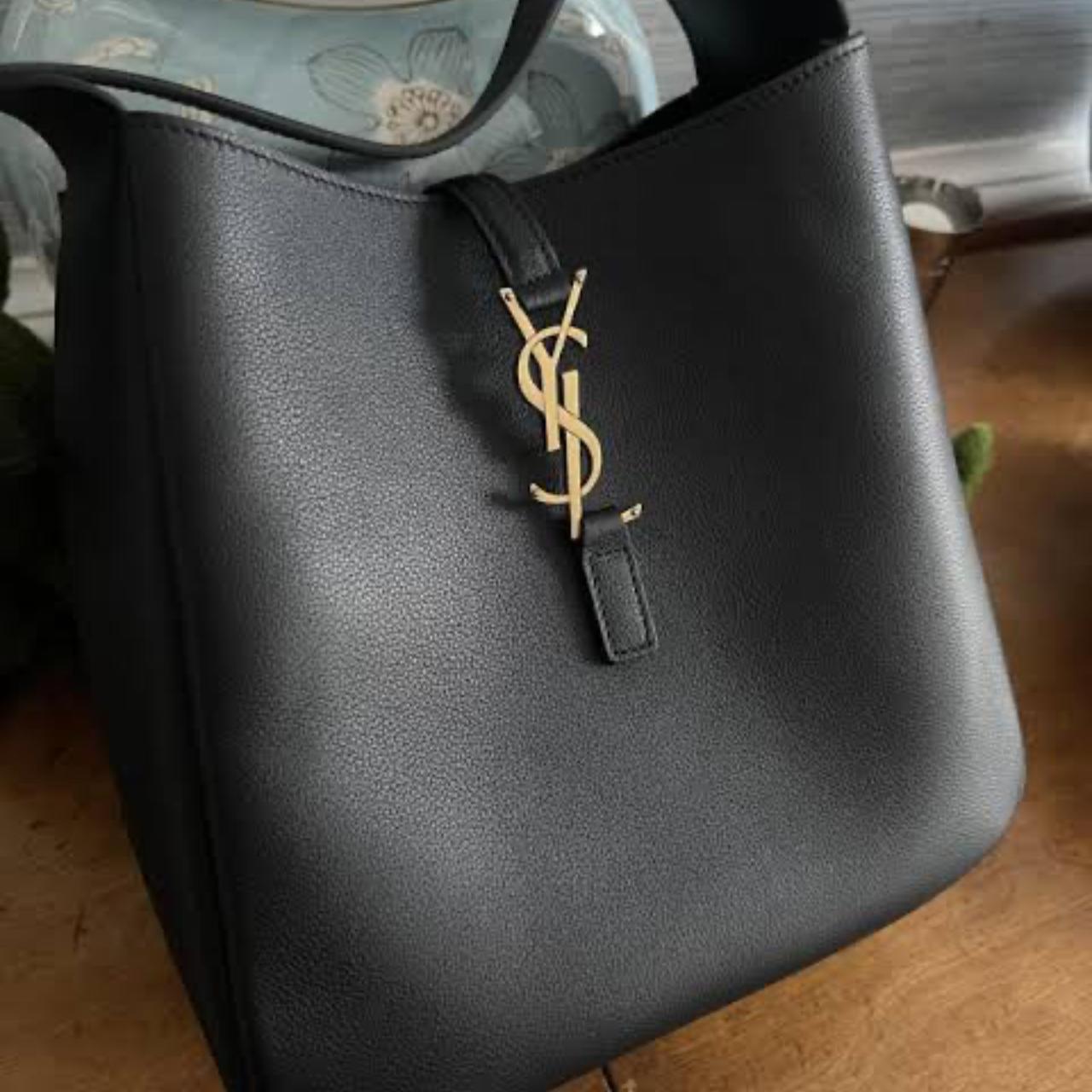 Designer branded LSV bag with strap - Depop
