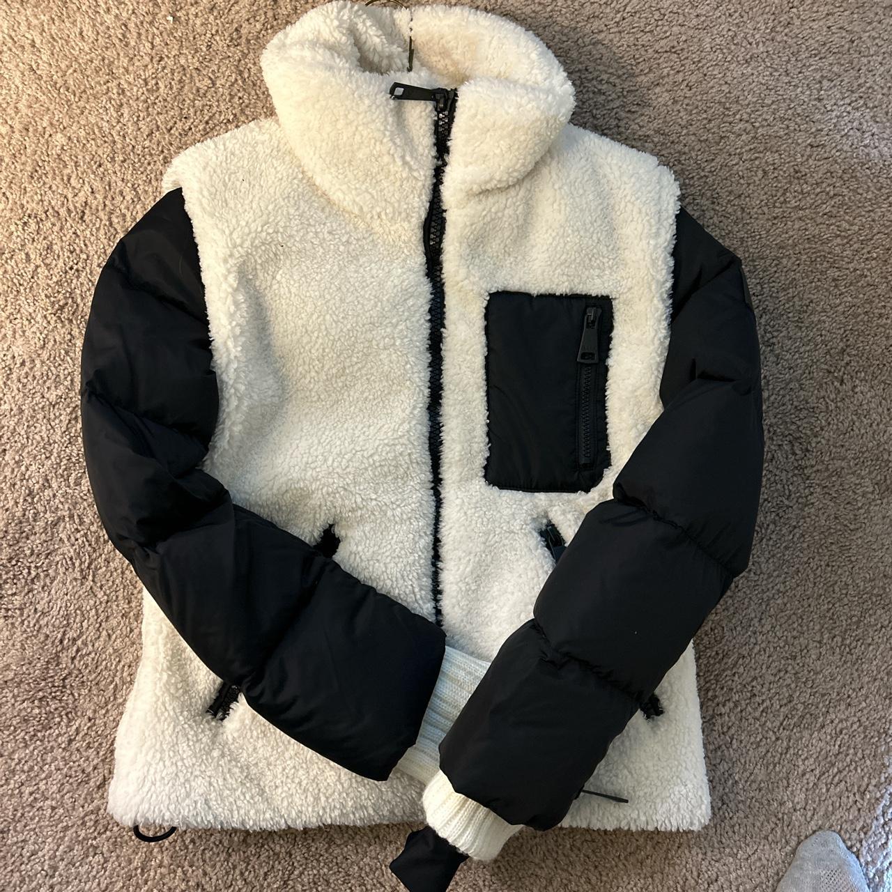 SAM Jacket. Wylie Sherpa Puffer Jacket. - Depop