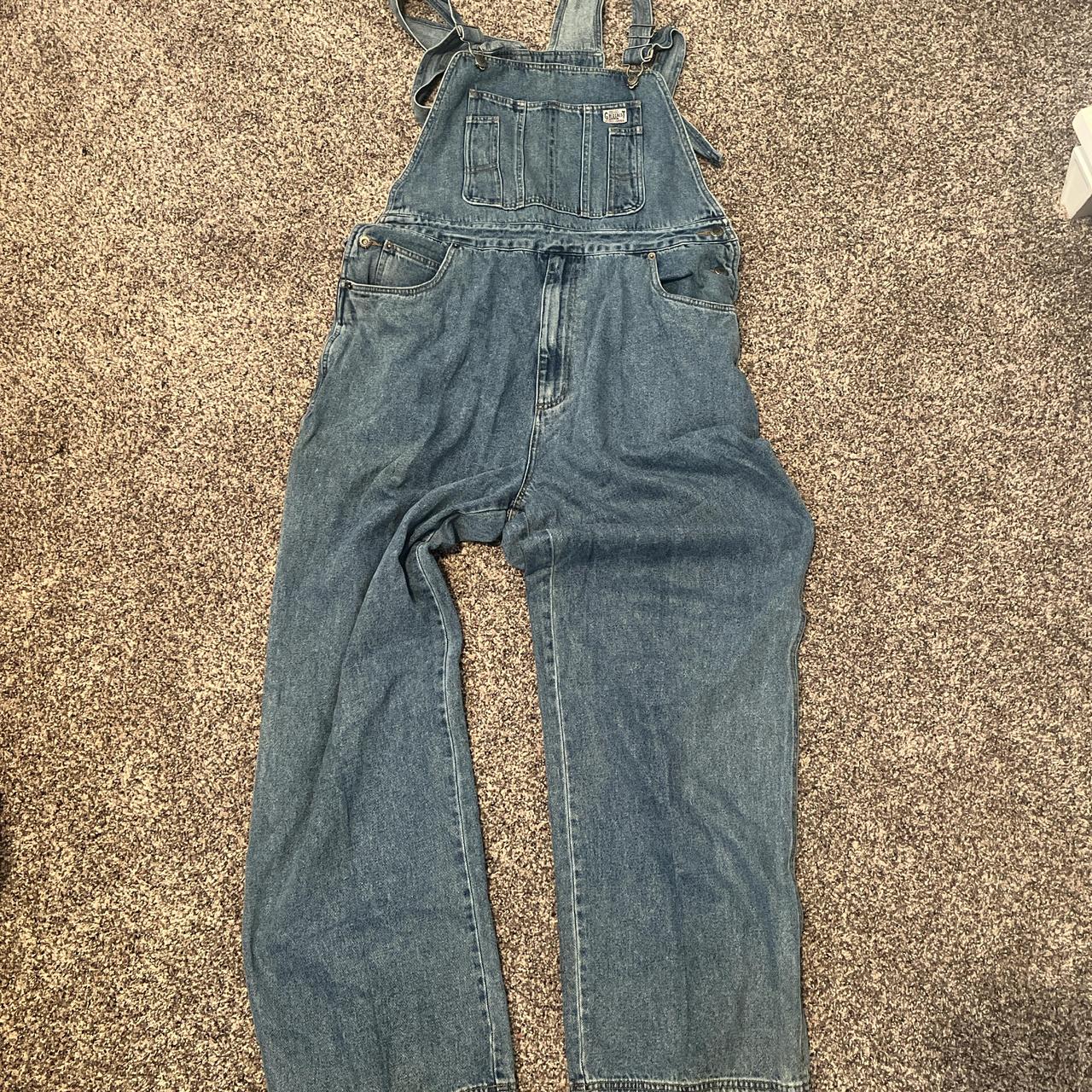 Vintage bugle boy overalls Good condition 36” - Depop