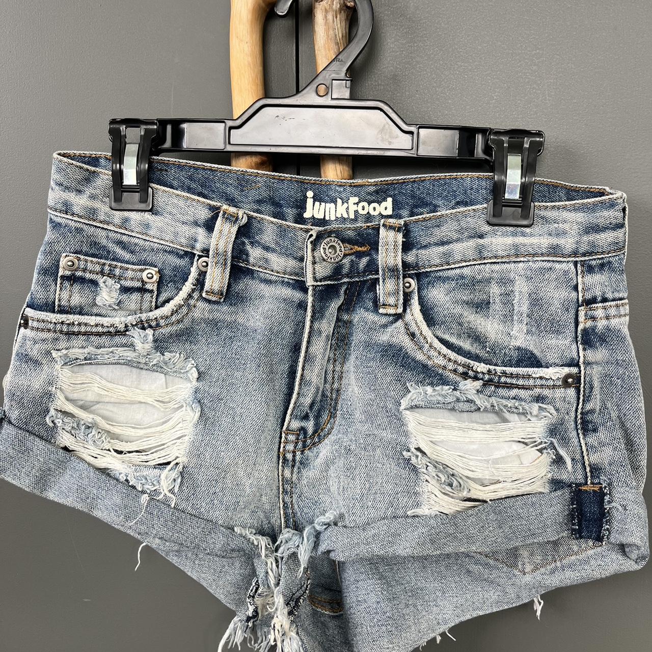 Denim shorts - Depop