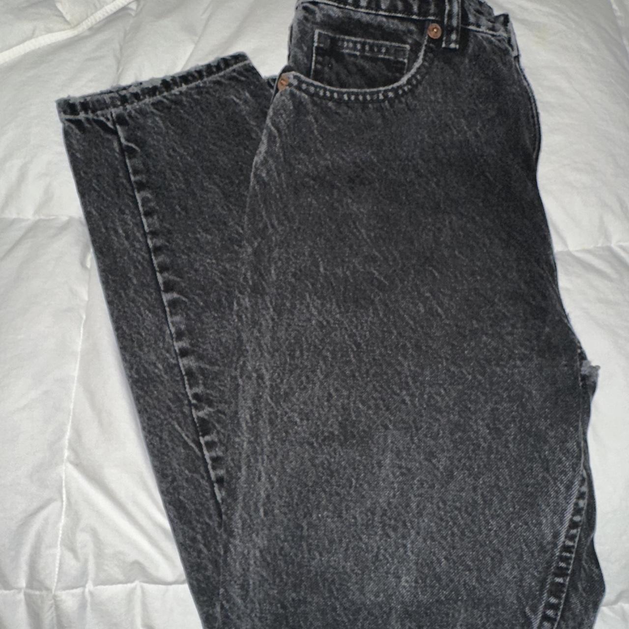 Washed black jeans. Mom’s Size: EUR 36 USA 4 MEX 26 - Depop