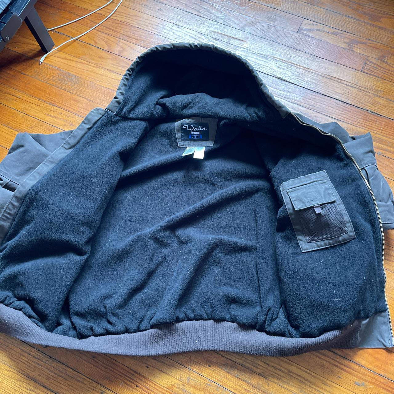 Walls Workwear jacket. Very soft and warm inside - Depop