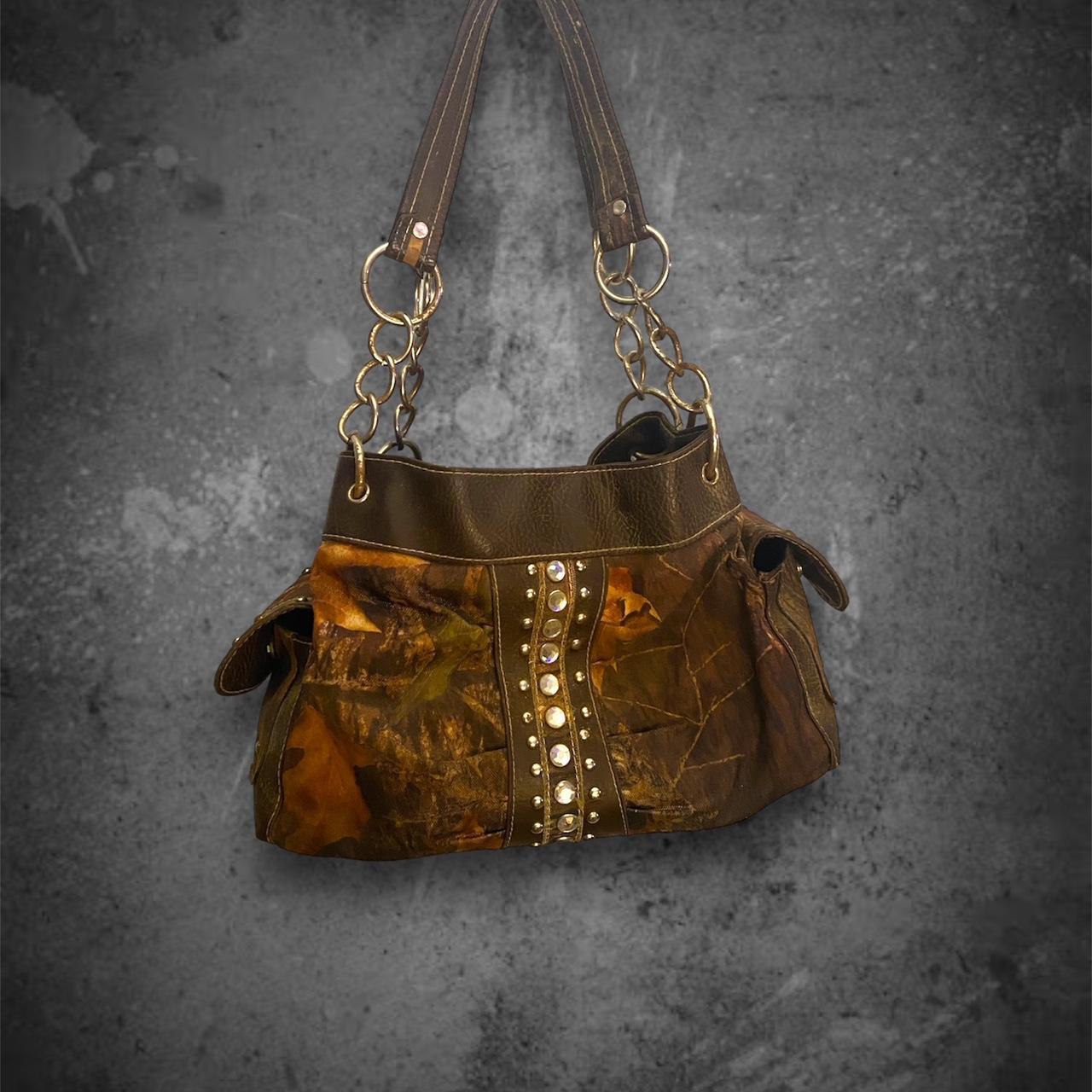 midwestern emo y2k mcbling camo purse #y2k #emo... - Depop