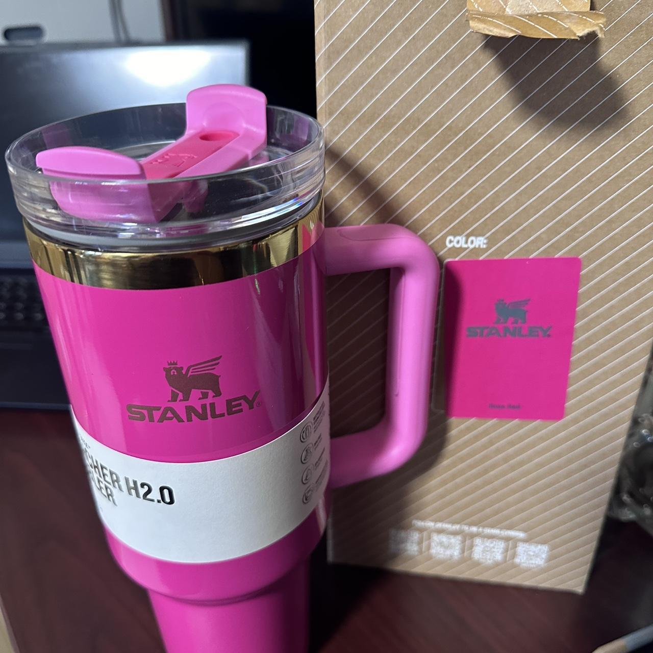 new Stanley unused 40oz quencher color pink parade - Depop