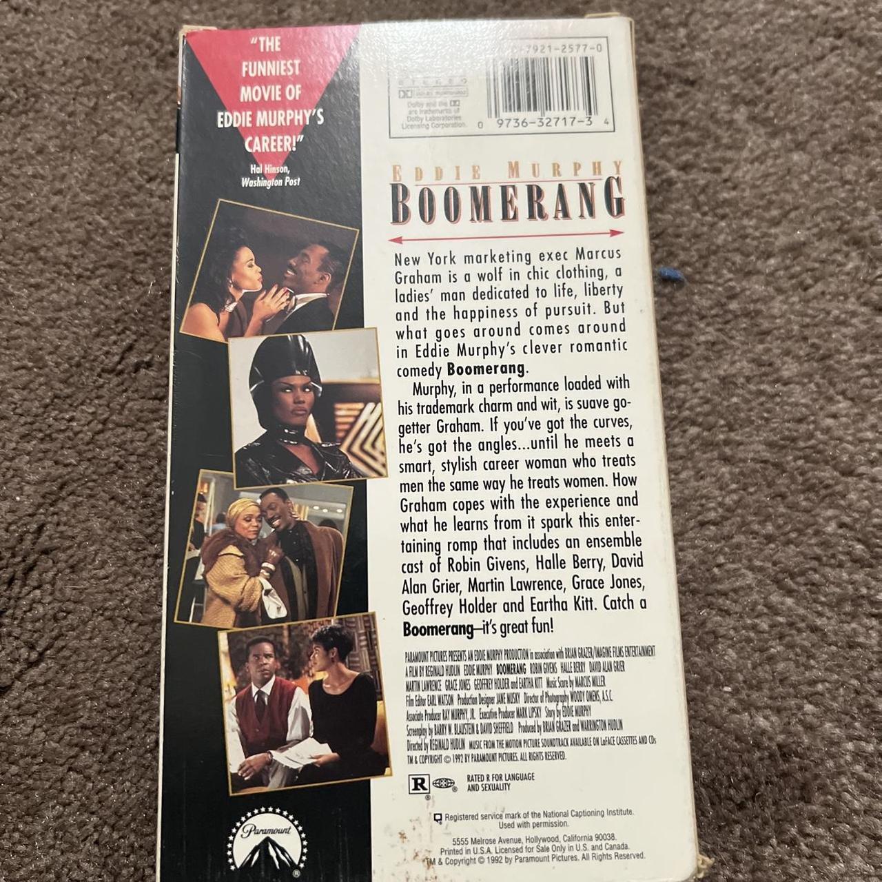 Boomerang VHS tape 90s #eddiemurphy #vhs #vhstape... | Depop