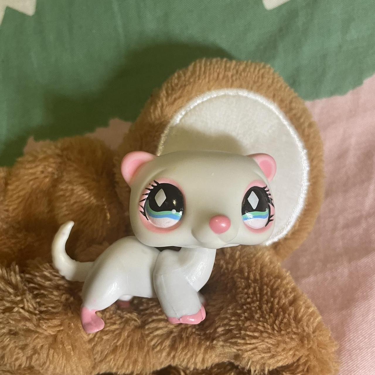 * ON HOLD * :) Littlest Pet Shop- LPS Ferret —- Pink... - Depop