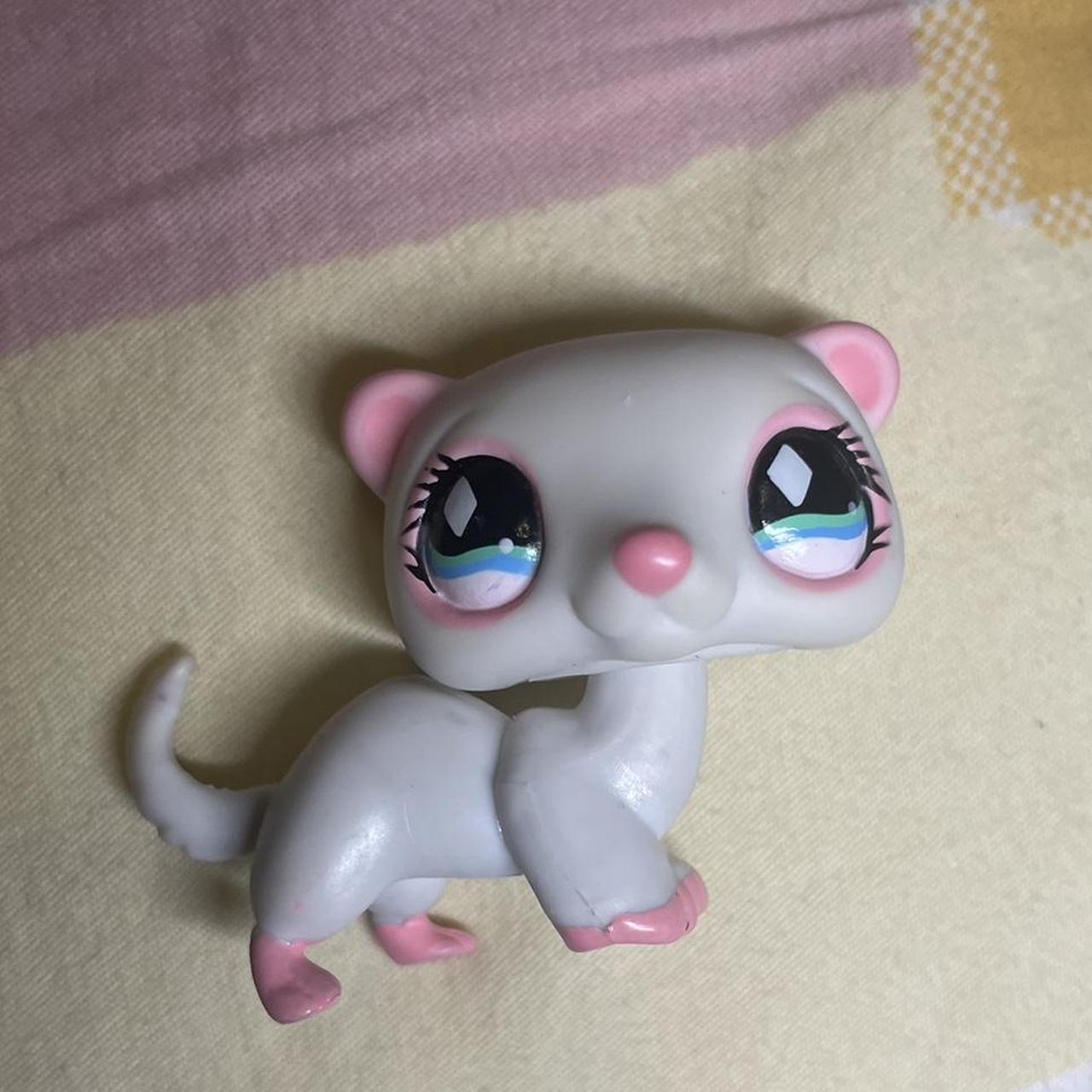 * ON HOLD * :) Littlest Pet Shop- LPS Ferret —- Pink... - Depop