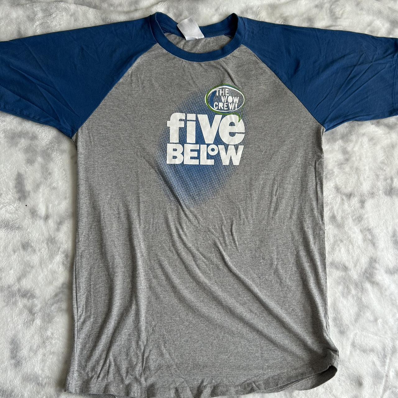 Grey Five Below Wow Crew Shirt #streetwear #vintage - Depop