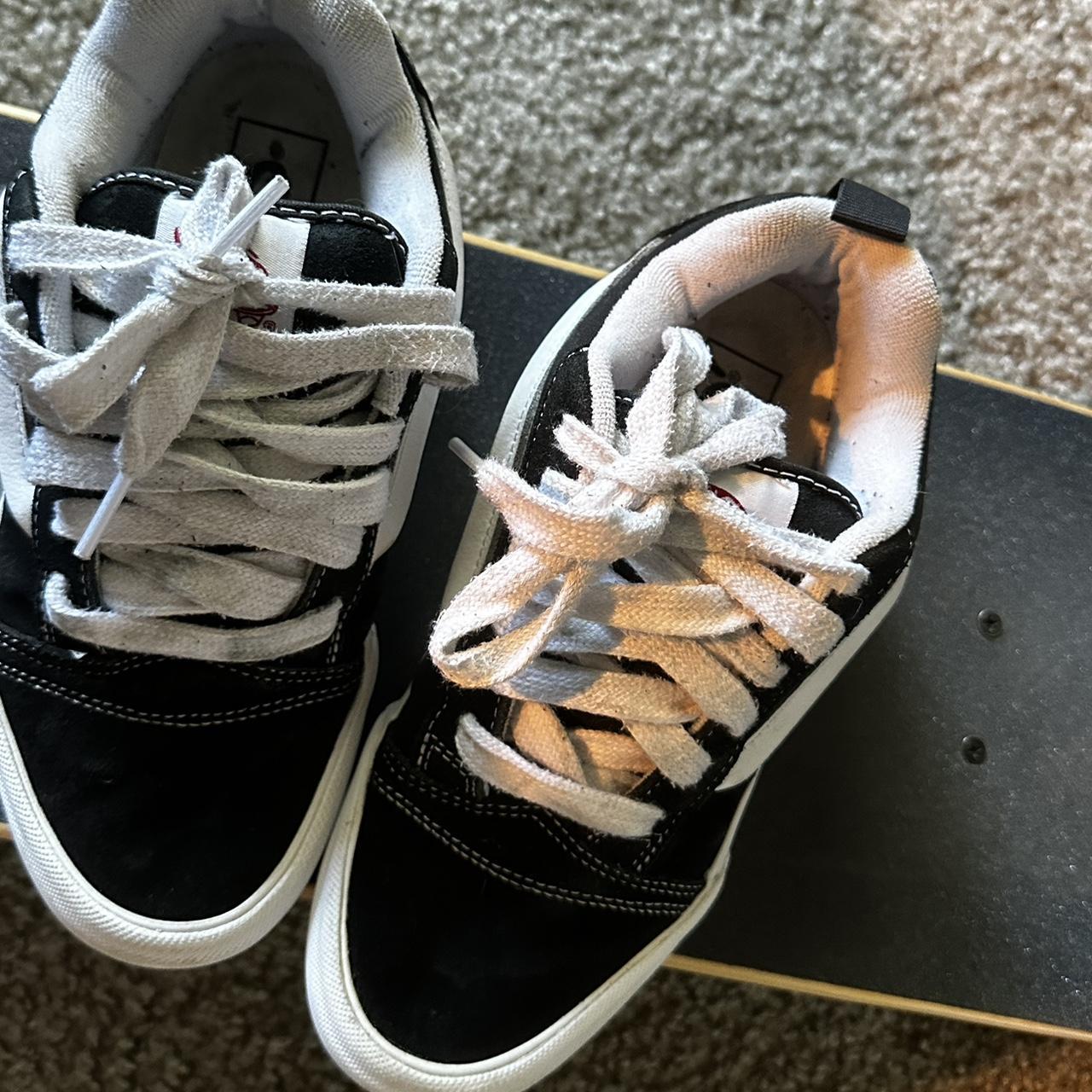 Vans Knu Stack School Pretty good condition,with... - Depop