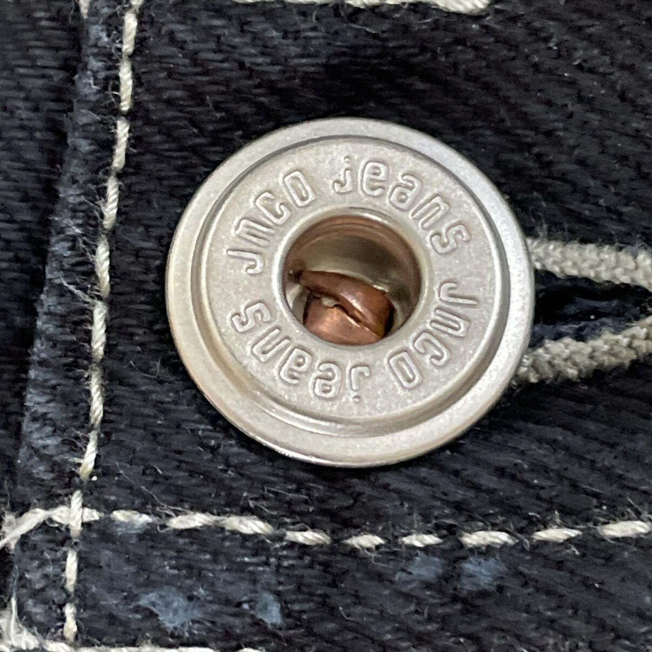 Vintage 90s JNCO Jeans Tribals Red JNCO Crown Black... - Depop