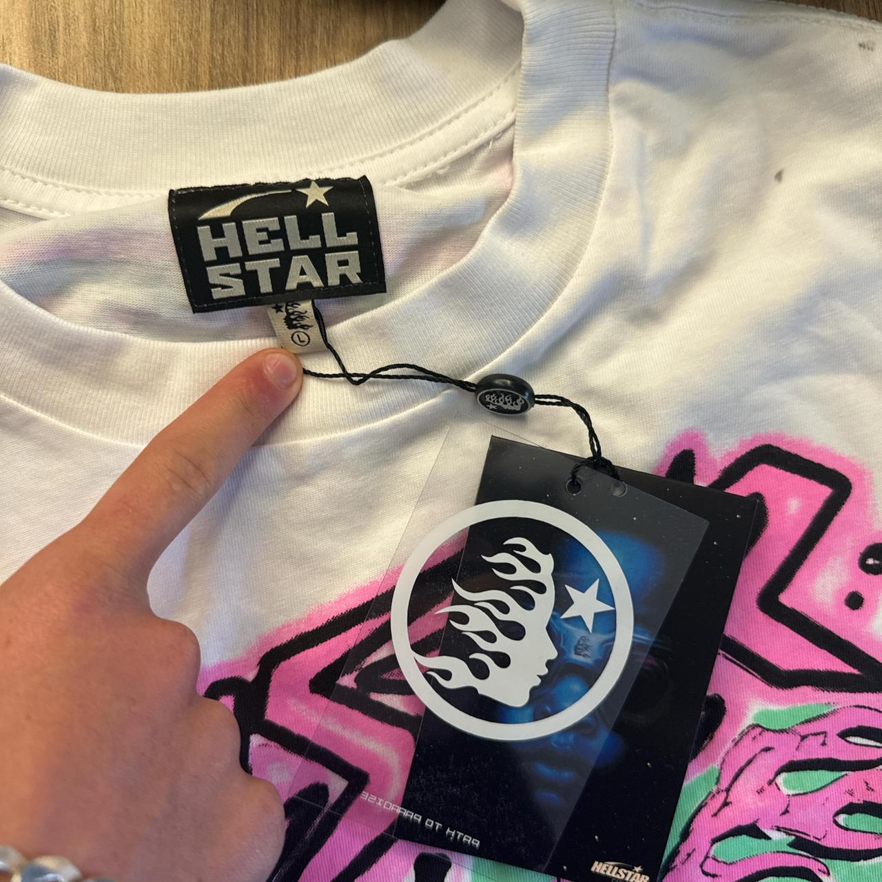 Hell star t-shirt - Depop
