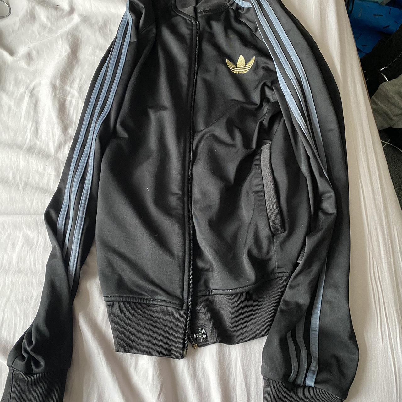 Adidas track jacket - Depop