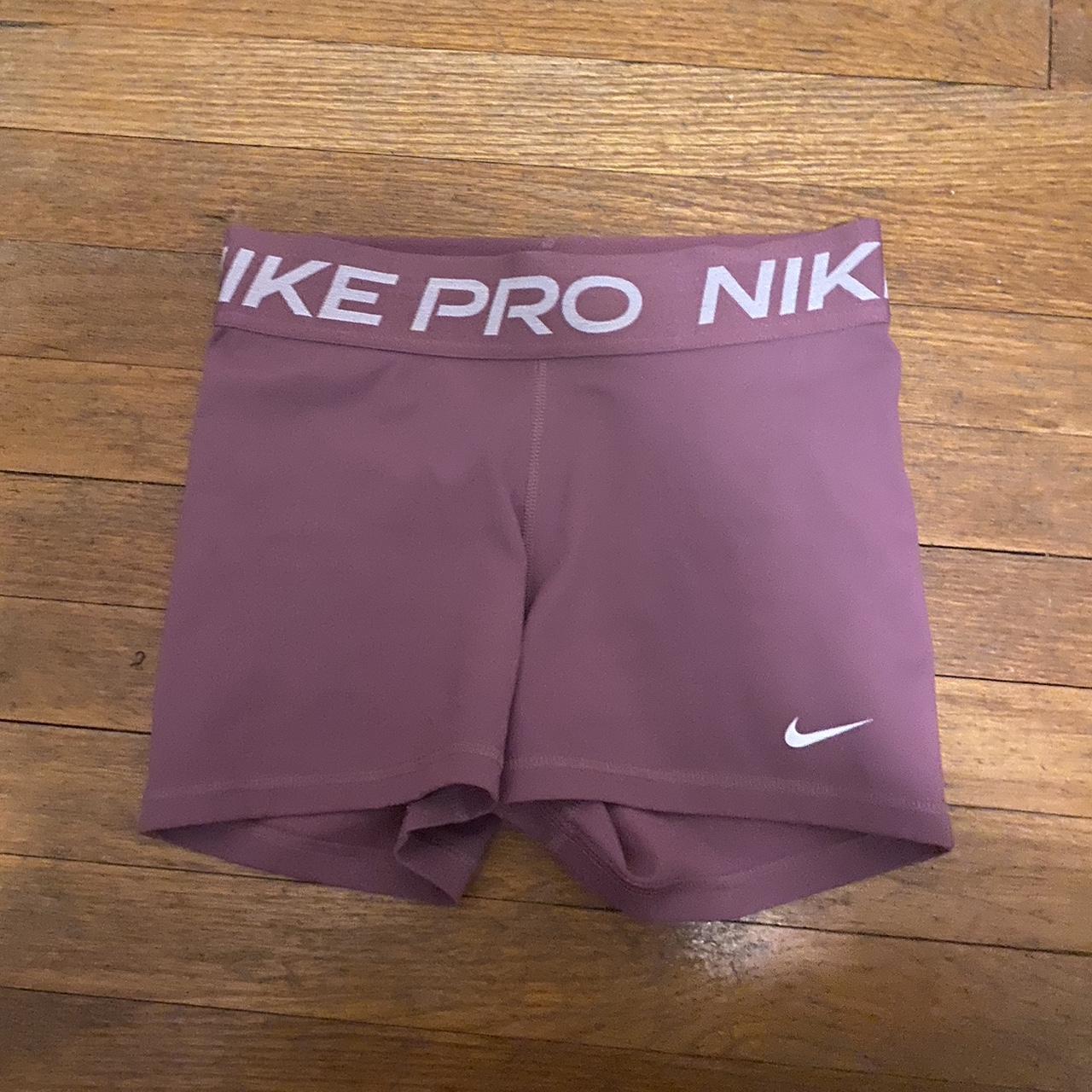 Purple S Nike Pros - Depop