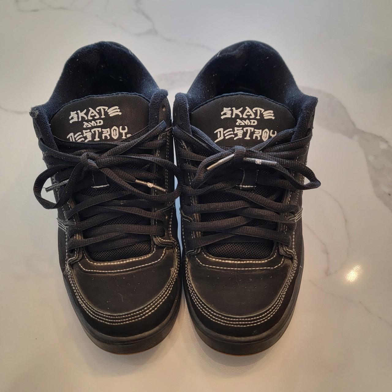 vintage Circa X Thrasher Skate And Destroy Shoes 9.5... | Depop