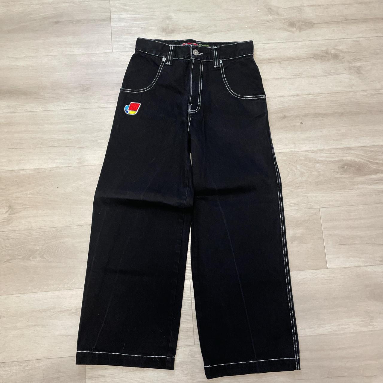 Super baggy vintage look jnco jeans brand new worn once - Depop