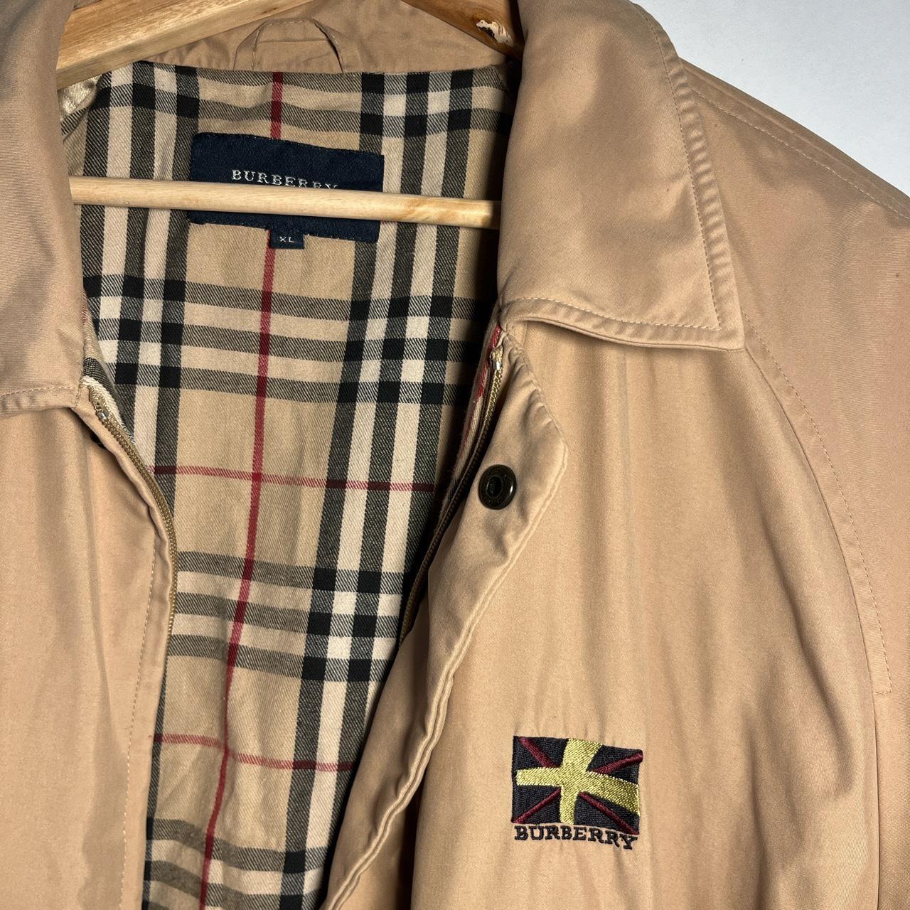 Burberry Men's Cream Jacket | Depop