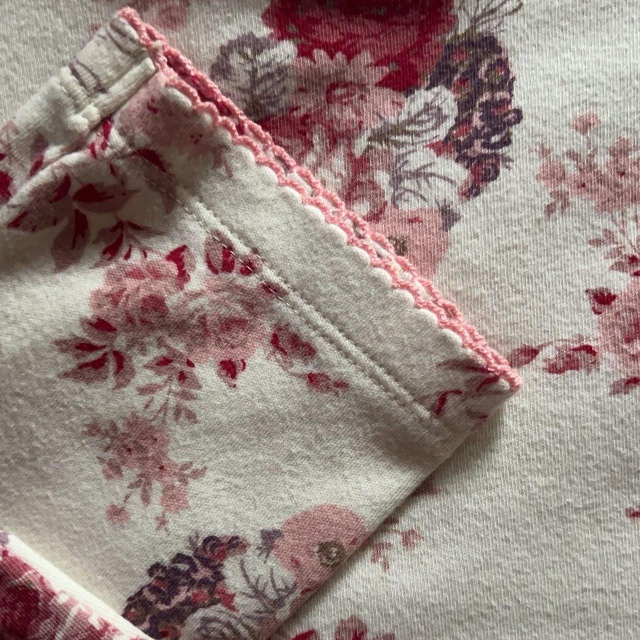 Cherokee- Floral Bow and Laced Long-sleeve🌸🌹 The... | Depop